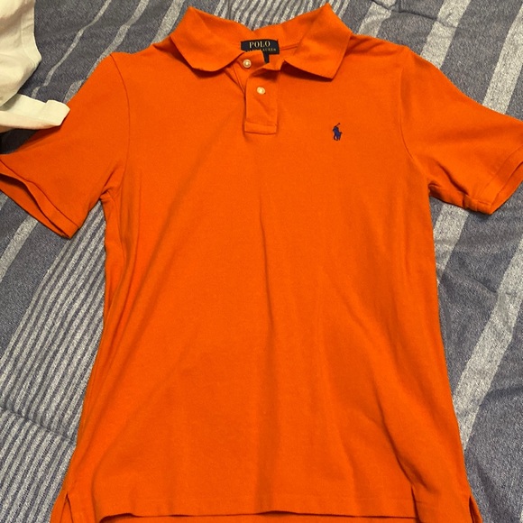 Polo Ralph Lauren | Shirts & Tops | Orange Polo | Poshmark